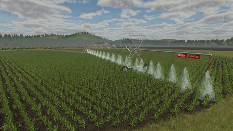Corteva Circular Pivot Irrigation V1.0.0.0 - FS25 / FS22 Mod