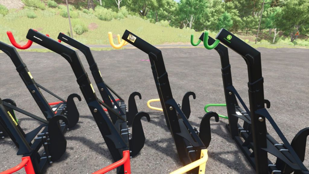 Double Big Bag Hook For Telescopic Lifter V1.0.0.0 - FS25 / FS22 Mod