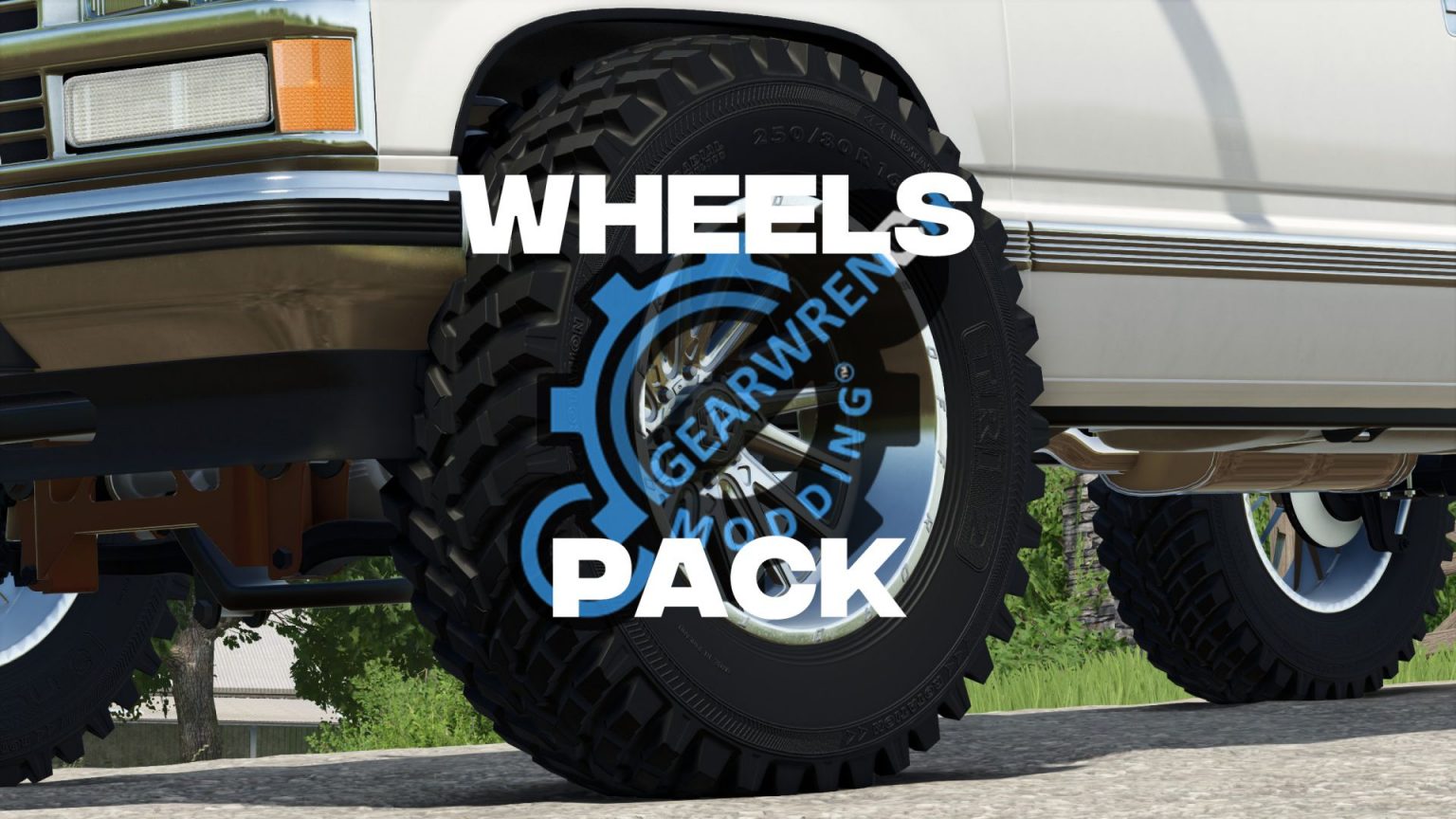 GWM Wheel Pack V1.0.0.0 - FS25 / FS22 Mod