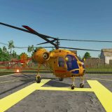 Helicopter KA26 Fertilizer Sprayer v1.0.0.3 - FS25 / FS22 Mod