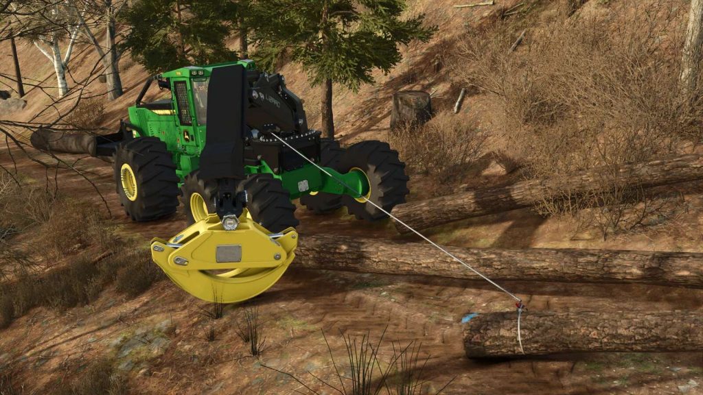 John Deere 768L-II SwingBoom v1.0.0.0 - FS25 / FS22 Mod