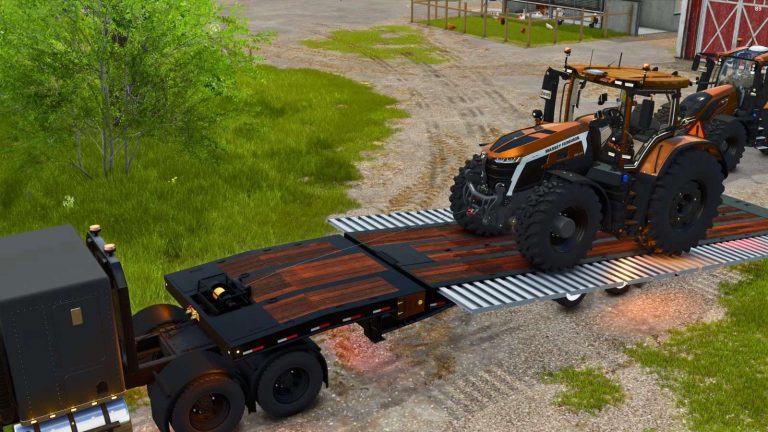 Kalyn Siebert 48 ft Tilt Deck v1.0.0.0 - FS25 / FS22 Mod
