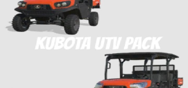 Kubota Pack Mods | FS22 Mods | Farming Simulator 22 Mods
