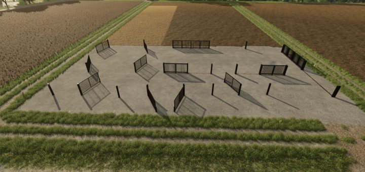 Category Fences Mods | FS22 Mods | Farming Simulator 22 Mods