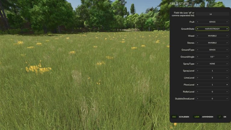 New Grass Texture v1.0.0.0 - FS25 / FS22 Mod