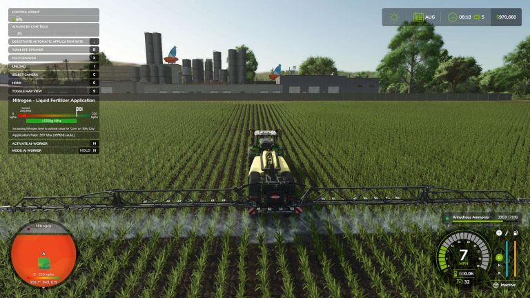 Precision Farming Configurator v1.0.0.1 - FS25 / FS22 Mod