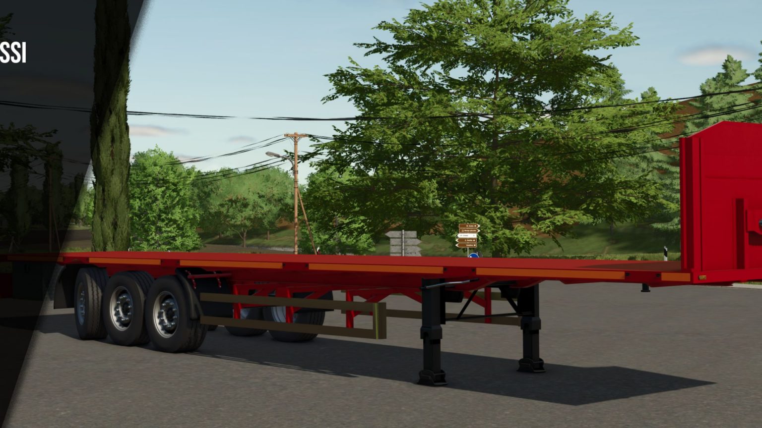 Semi trailer 3 axles V1.0.0.0 - FS25 / FS22 Mod
