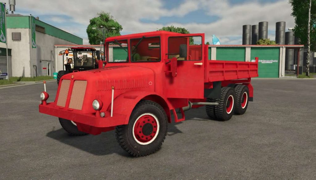 TATRA t111 Red v1.0.0.0 - FS25 / FS22 Mod