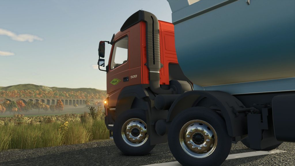 Volvo FMX Ampiroll 8x4 V1.1.0.0 - FS25 / FS22 Mod