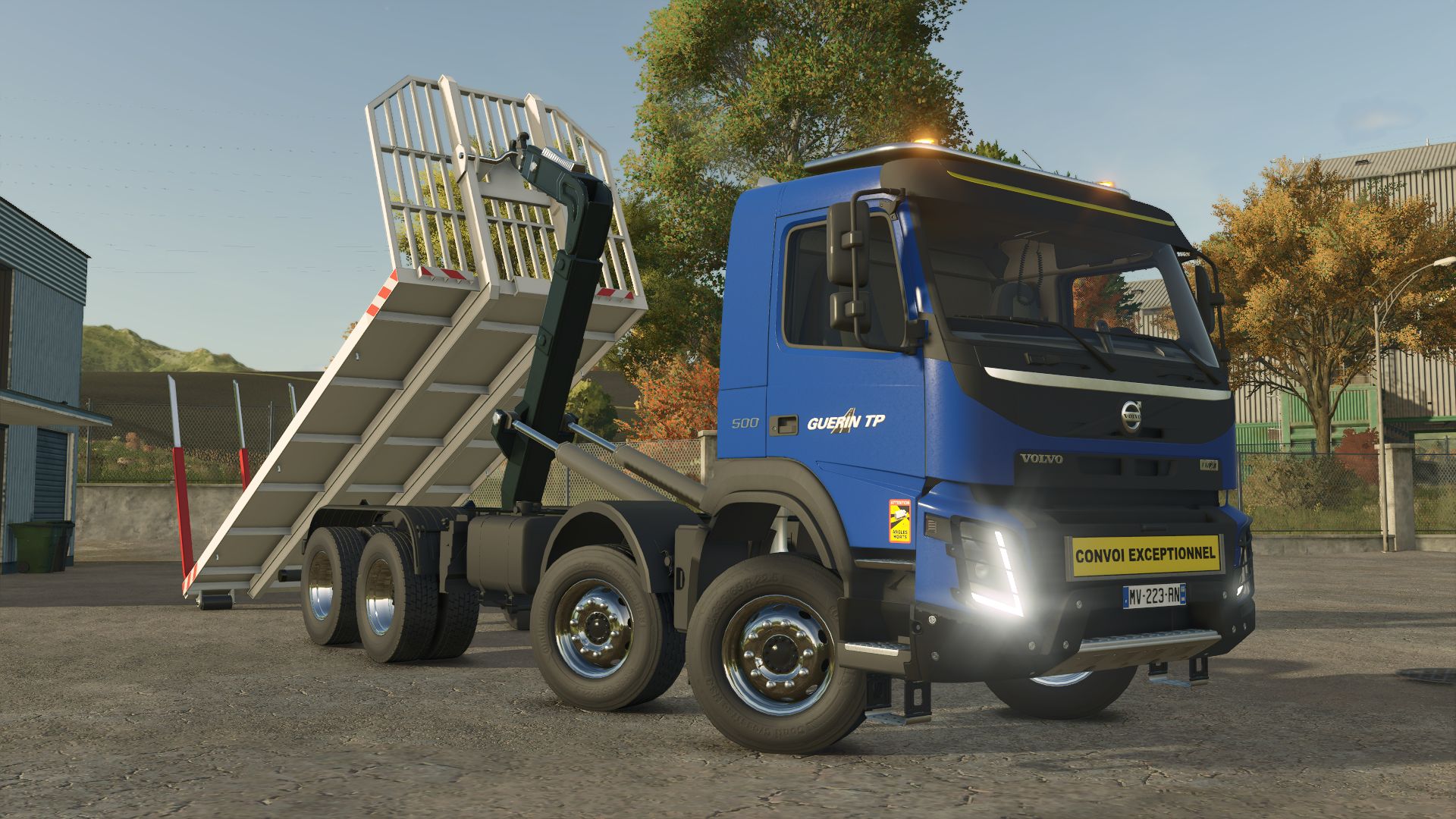 Volvo FMX Ampiroll 8x4 V1.1.0.0 - FS25 / FS22 Mod