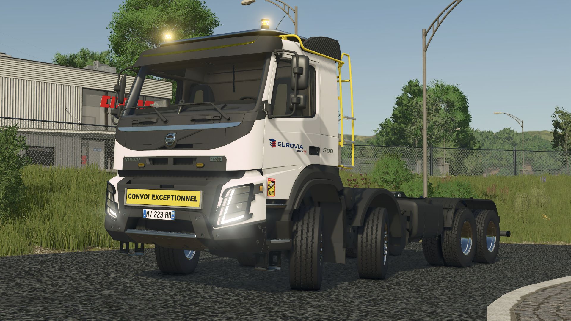 Volvo FMX Ampiroll 8x4 V1.1.0.0 - FS25 / FS22 Mod