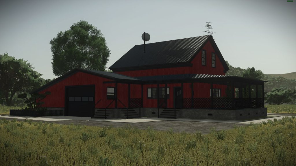 American Canadian Farmhouse V1.0.0.0 - FS25 / FS22 Mod