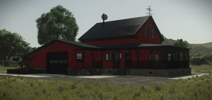 American Canadian Farmhouse Mods | FS22 Mods | Farming Simulator 22 Mods