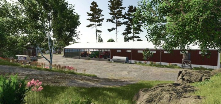 American Barn Mods | FS22 Mods | Farming Simulator 22 Mods
