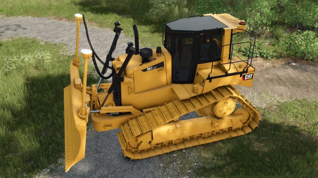 CAT D6T and Accessories v1.0.0.0 - FS25 / FS22 Mod