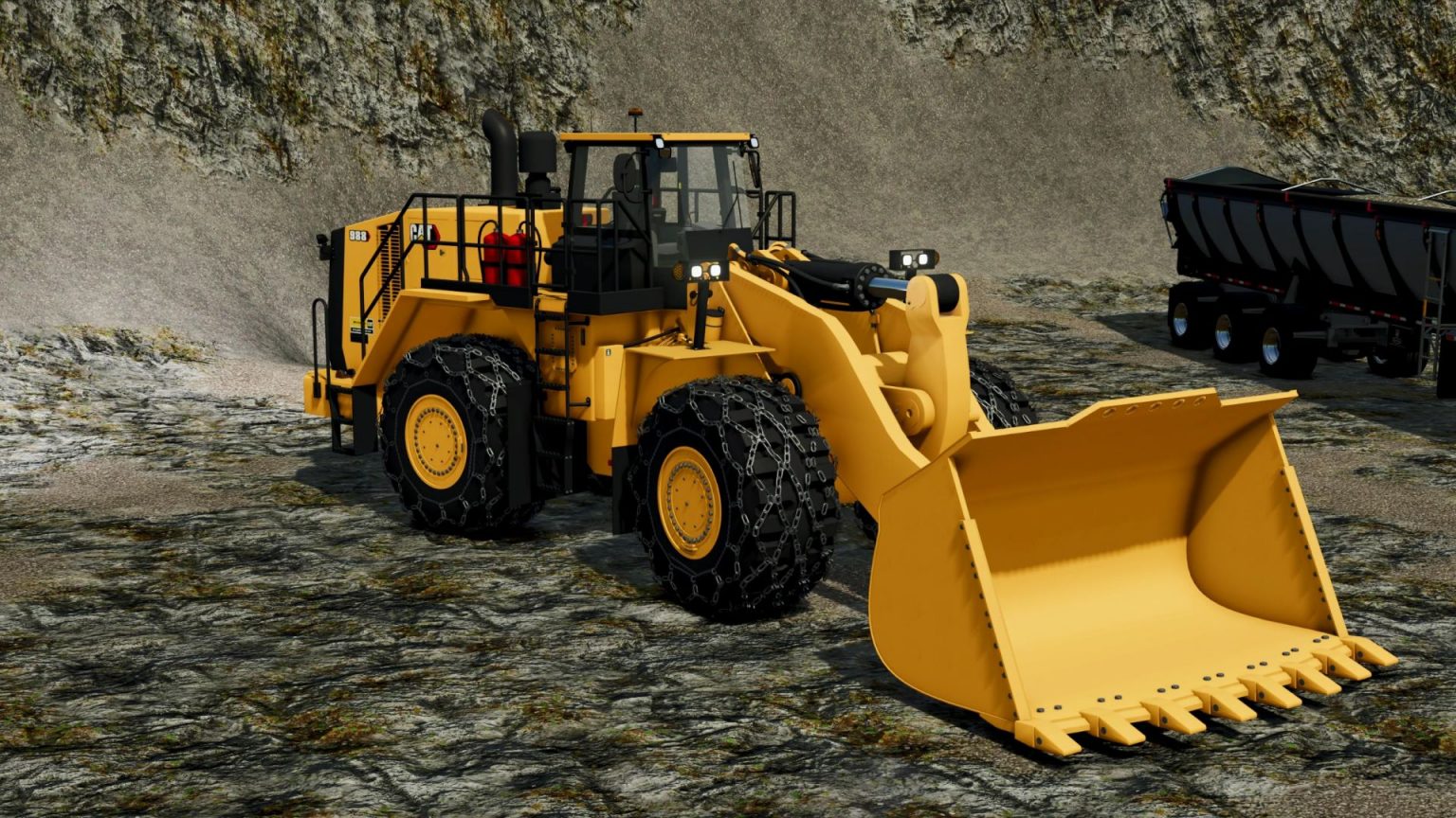 Caterpillar 988 V1.1.0.0 - FS25 / FS22 Mod
