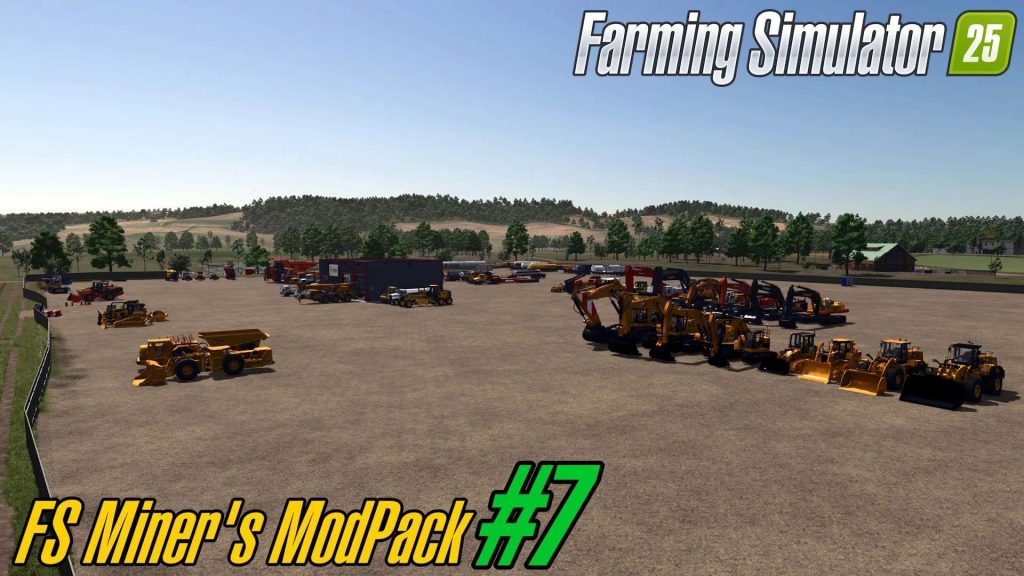 FS Miner's Mod Pack #8 (July 2025) v1.0.0.0 - FS25 / FS22 Mod