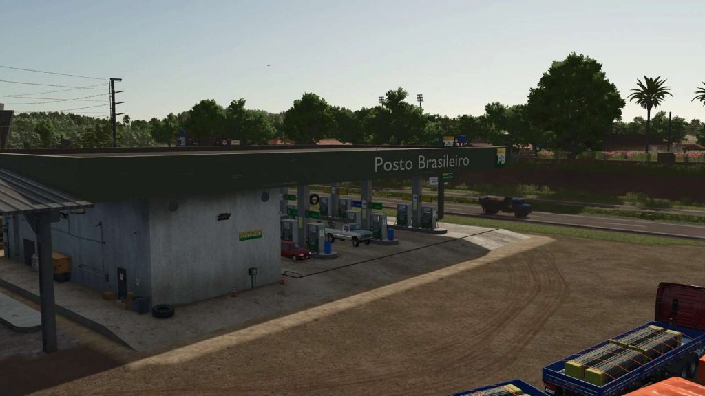 Gas Station BR v1.0.0.0 - FS25 / FS22 Mod