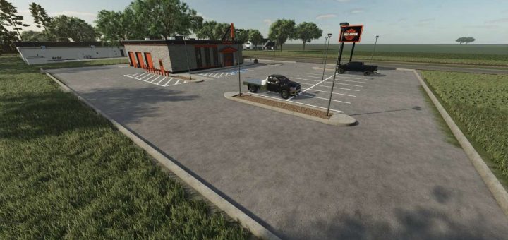 Harley Davidson Dealership Mods | FS22 Mods | Farming Simulator 22 Mods