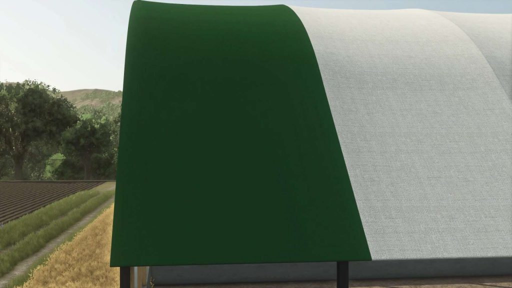 Hoop Cattle Barn v1.0.0.0 - FS25 / FS22 Mod