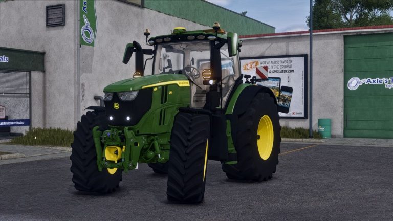 John Deere 6R Extra Large V1.0.0.0 - FS25 / FS22 Mod
