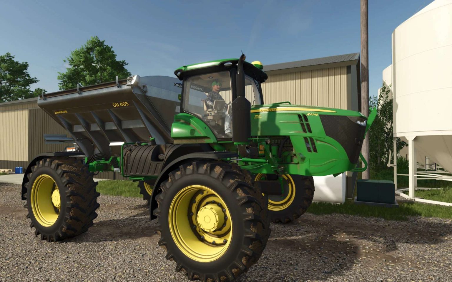 John Deere R4045 Edit v1.0.0.0 - FS25 / FS22 Mod