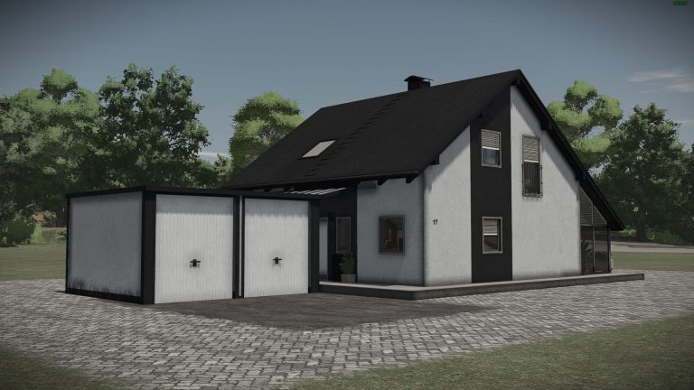 Modern Deco House V1.0.0.0 - FS25 / FS22 Mod
