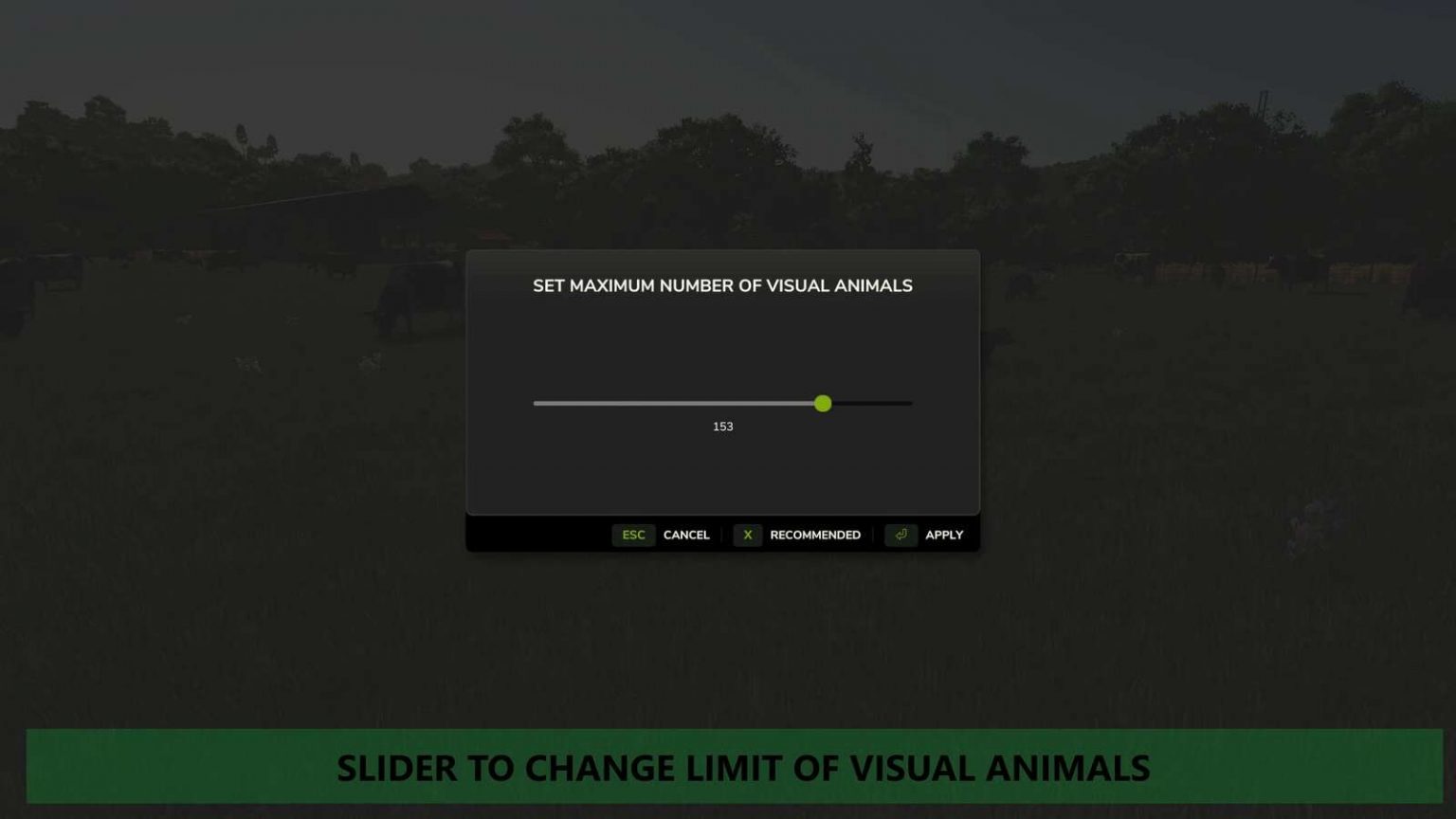 More Visual Animals v1.0.0.0 - FS25 / FS22 Mod