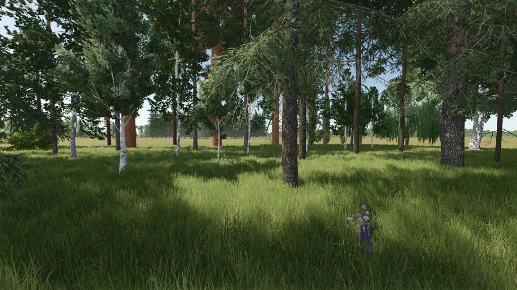 New trees types + new tree limit v1.1.3.0 - FS25 / FS22 Mod