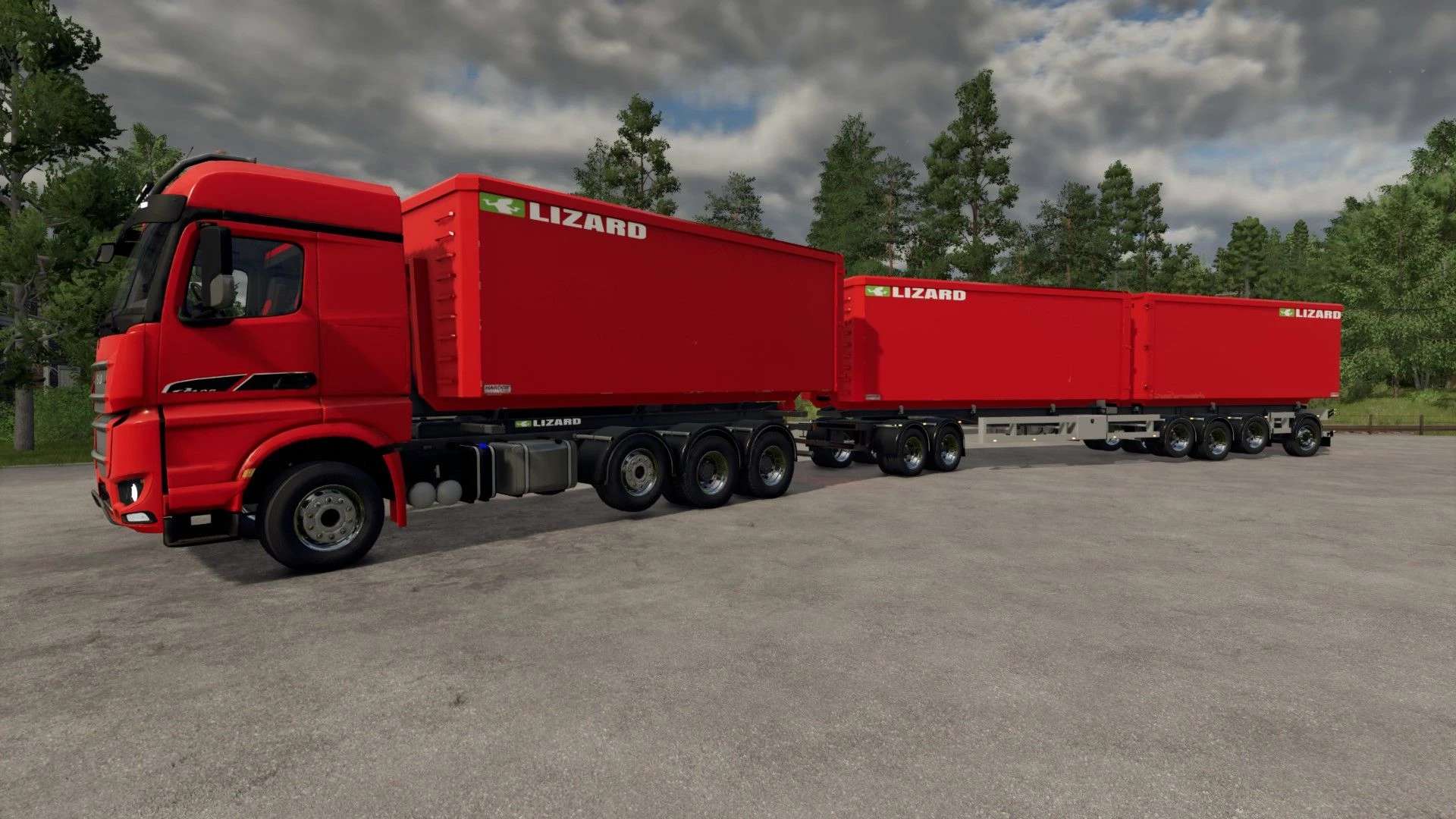 SISU Polar Swapbody Pack v1.3.0.3 - FS25 / FS22 Mod