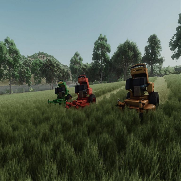Stand on mowers v1.0.0.0 - FS25 / FS22 Mod