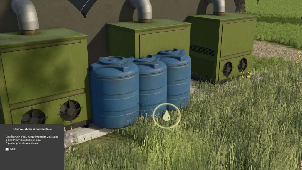 Additional water tank v1.0.0.0 - FS25 / FS22 Mod