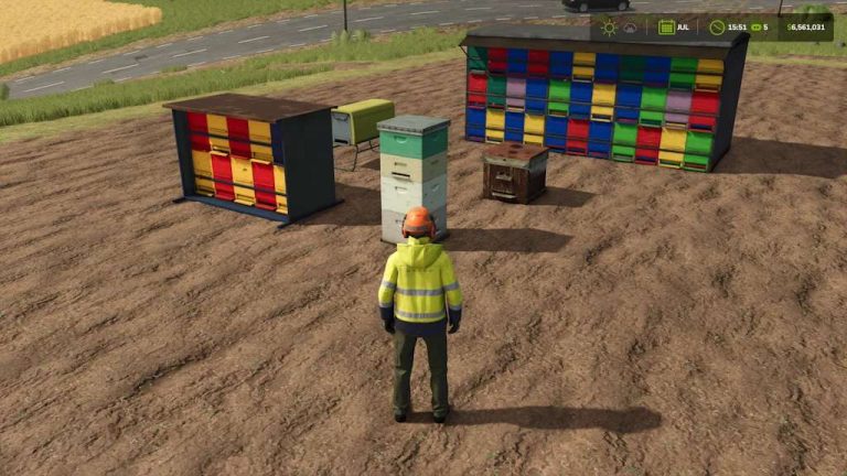 Bee Hive Pack v1.5.0.0 - FS25 / FS22 Mod