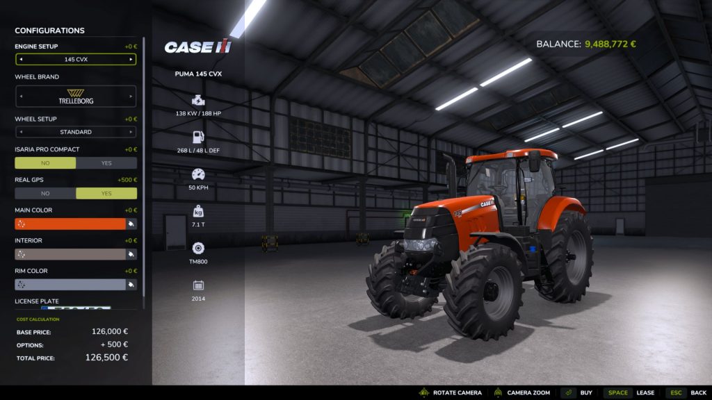 Case IH Puma 145 2014 V1.0.0.0 - FS25 / FS22 Mod