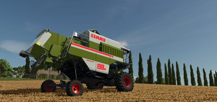 Claas Dominator Mods | FS22 Mods | Farming Simulator 22 Mods