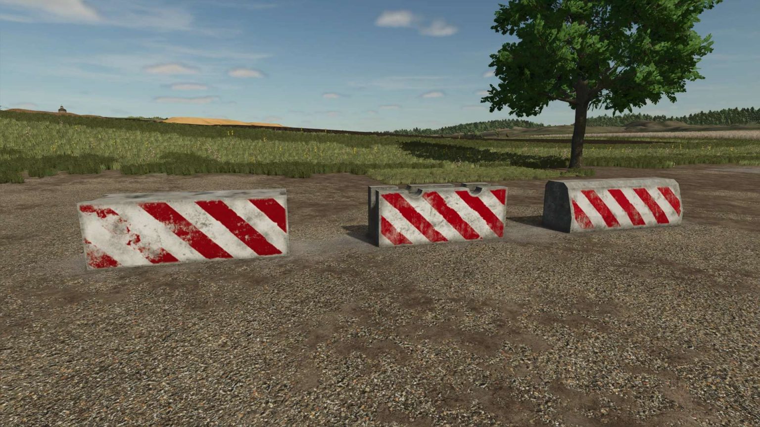 Concrete Blocks v1.0.0.0 - FS25 / FS22 Mod