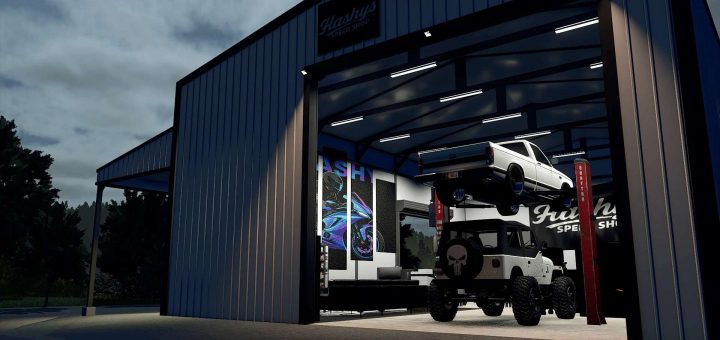 Hashy Speed Shop Mods | FS22 Mods | Farming Simulator 22 Mods