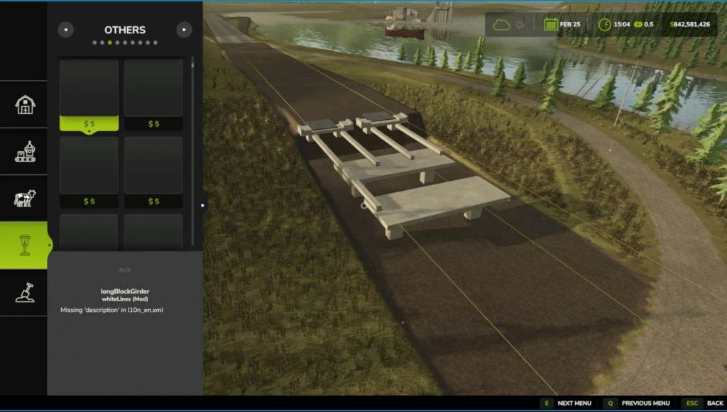 Interstate and Bridge Mod v1.0.0.0 - FS25 / FS22 Mod