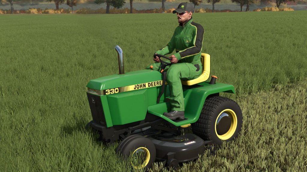 John Deere 330 Lawn Tractor V1.0.0.0 - FS25 / FS22 Mod