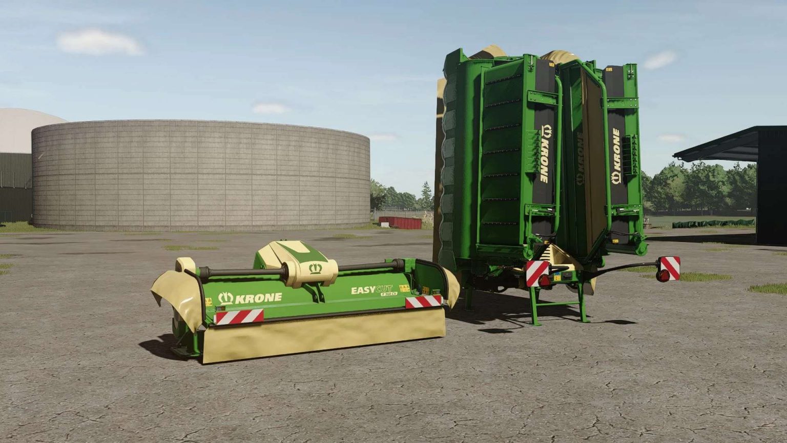 Krone EasyCut Pack v1.0.0.0 - FS25 / FS22 Mod