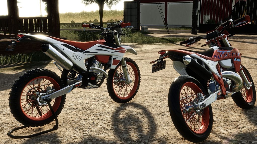 KTM 350 EXCF V1.0.0.0 - FS25 / FS22 Mod
