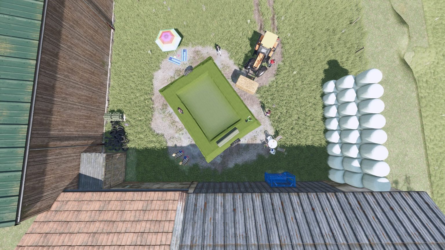 Placeable swimming pool v1.0.0.0 - FS25 / FS22 Mod