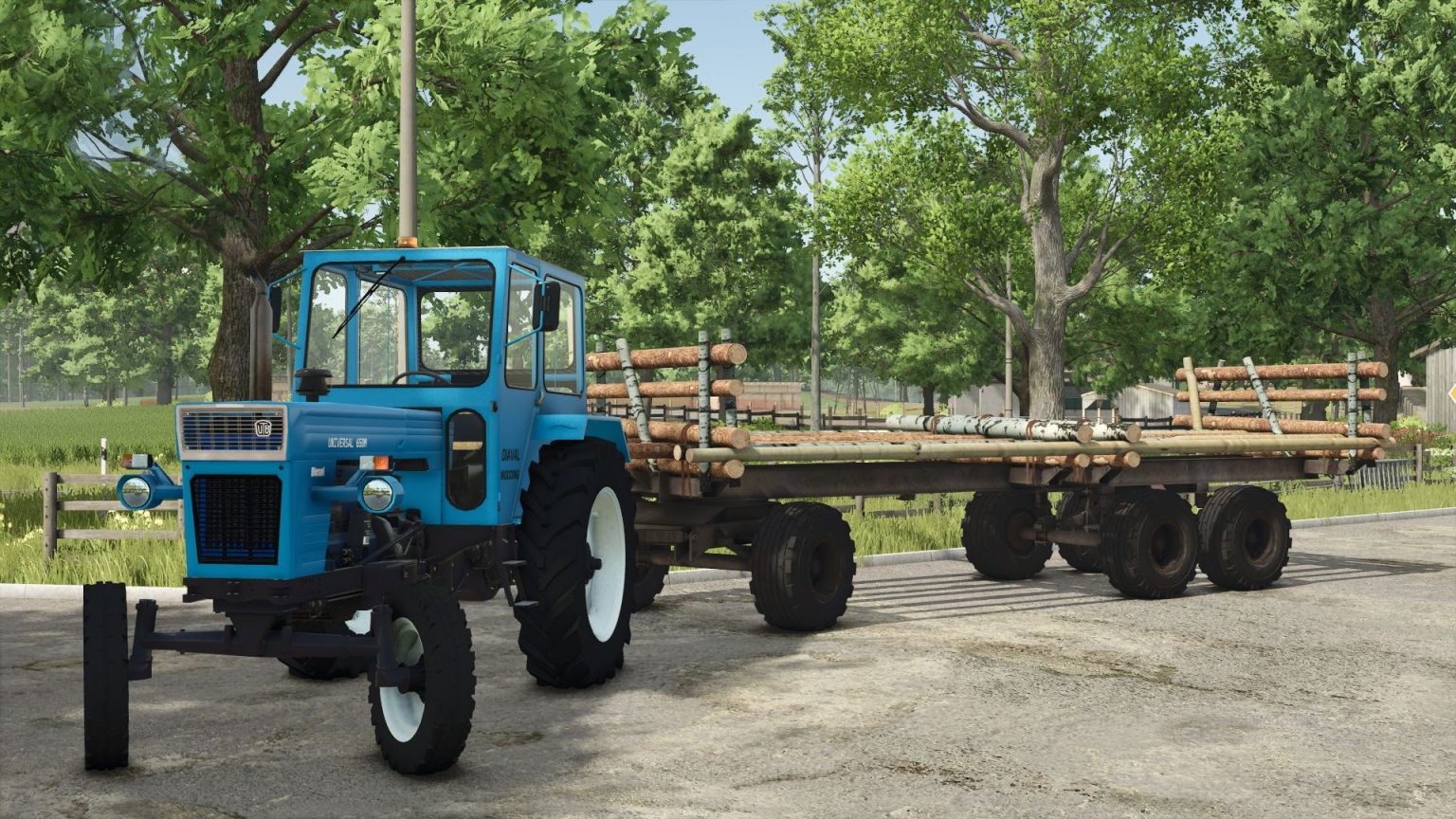 PTS bale trailer V1.0.0.0 - FS25 / FS22 Mod