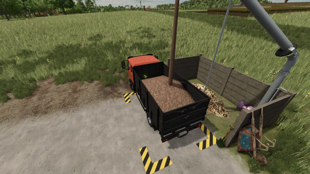 Small Handmade Stone Silo V2.3.0.0 - FS25 / FS22 Mod