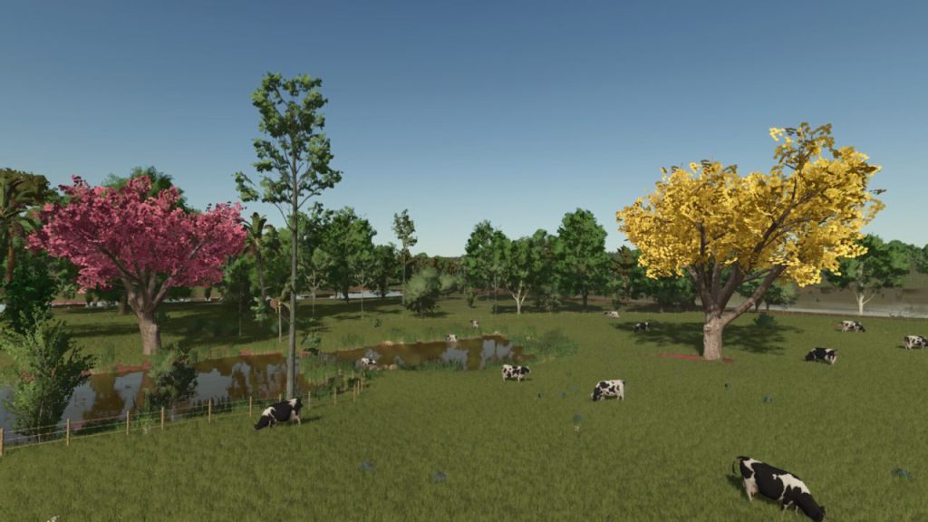 Tree Deco Pack V1.0.0.0 - FS25 / FS22 Mod