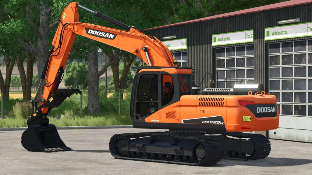 Doosan DX225 LC-5 v1.0.0.0 - FS25 / FS22 Mod