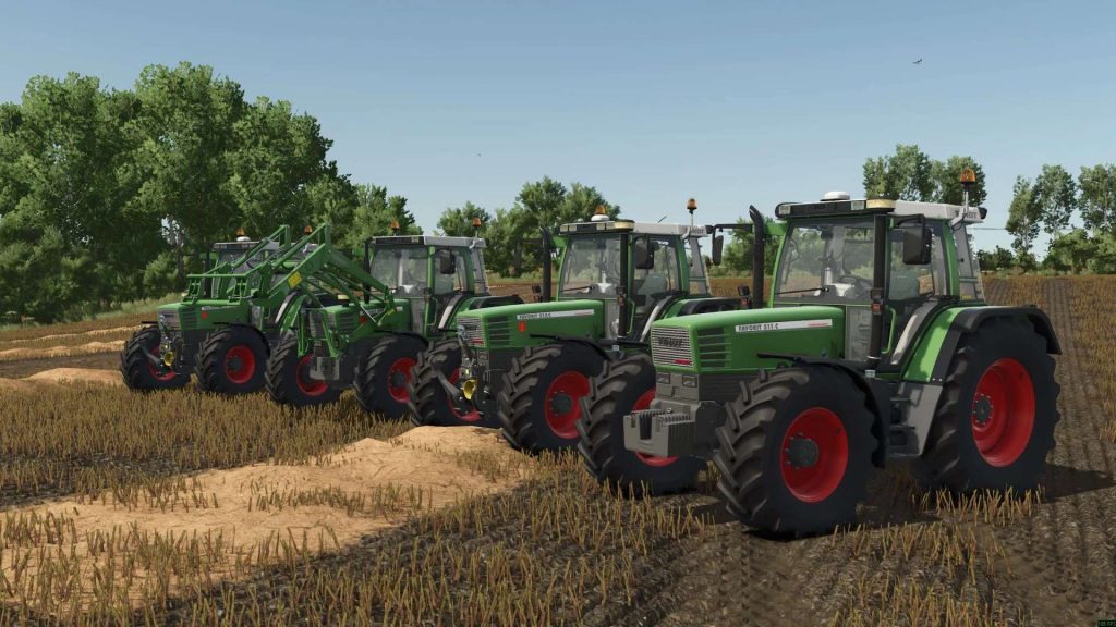 Fendt 500C Pack v1.0.0.0 - FS25 / FS22 Mod