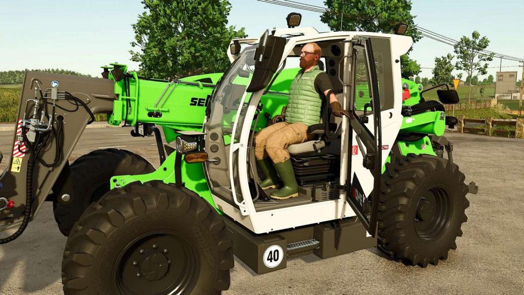 Fendt/Sennebogen Telehandler v1.0.0.1 - FS25 / FS22 Mod