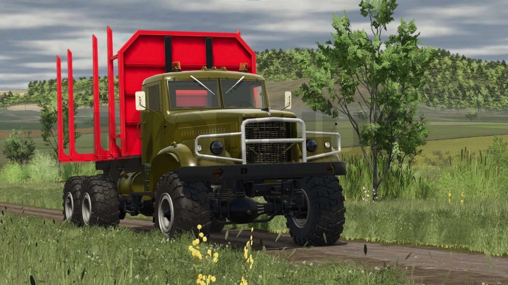 Kraz-255 v1.0.1.3 - FS25 / FS22 Mod