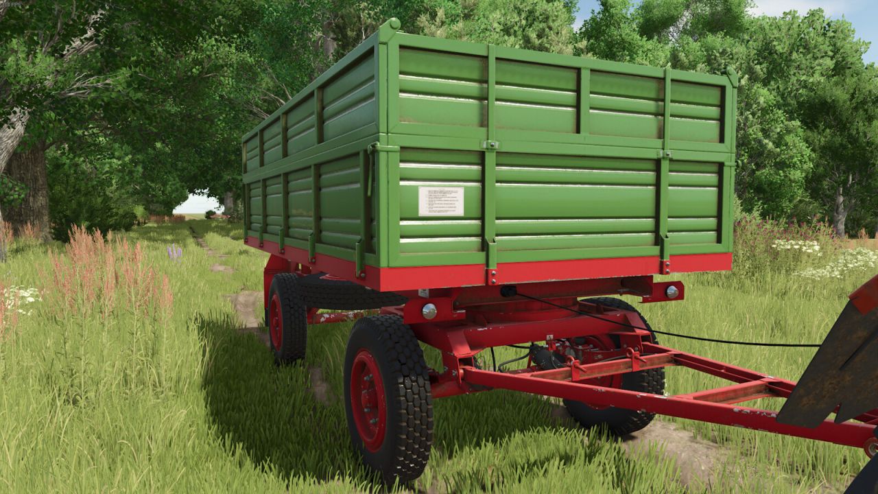 MBP 6.5 Trailer V1.1.0.0 - FS25 / FS22 Mod